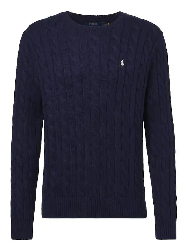 Polo Ralph Lauren Cable-knit Cotton Sweater - Blue