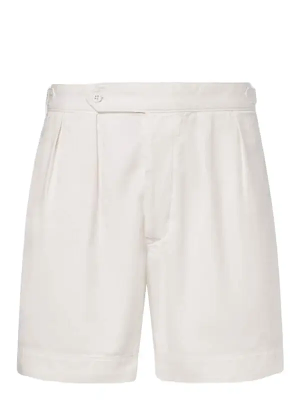Polo Ralph Lauren Cotton Twill Shorts - White