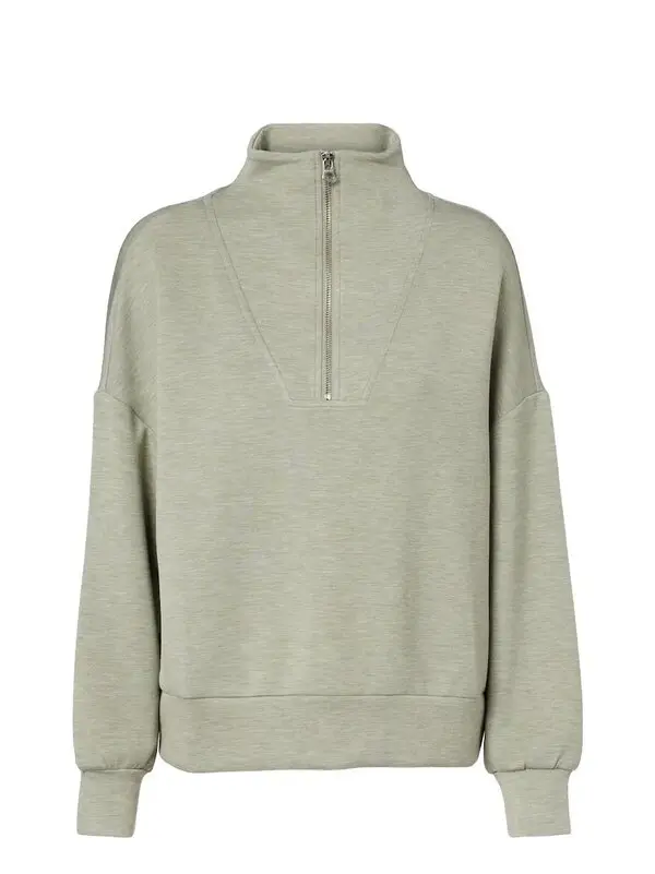 Varley Hawley Half-zip Sweatshirt - Green