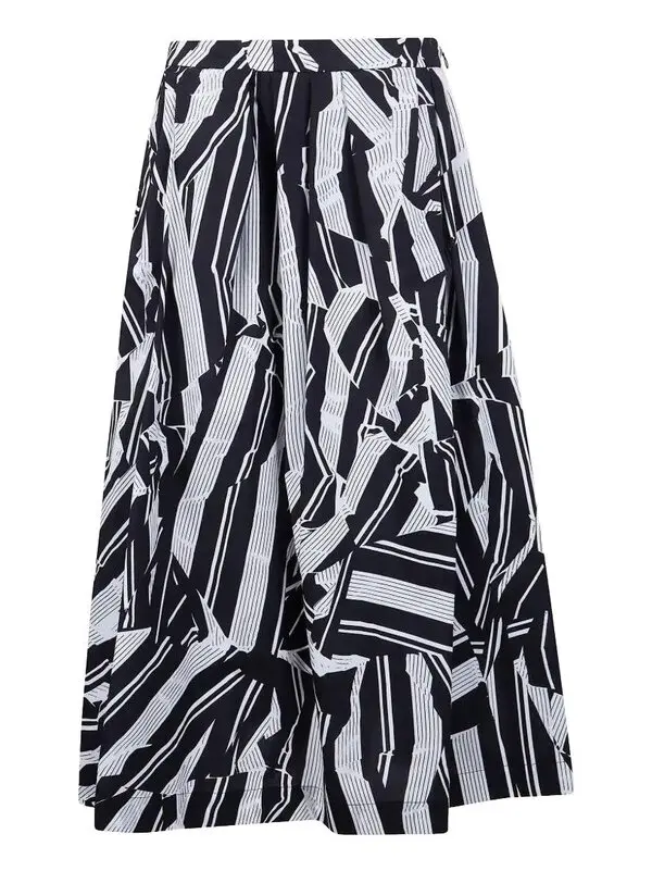 Dries Van Noten Soni Midi Skirt - Black