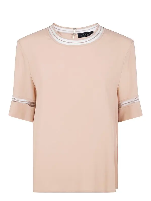 Fabiana Filippi T-shirt - Brown