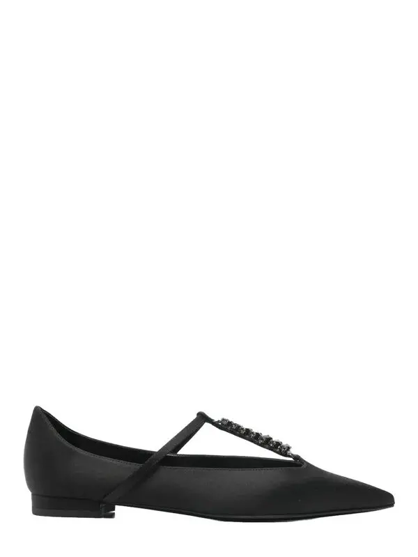 Emporio Armani Ballerina Flat - Black