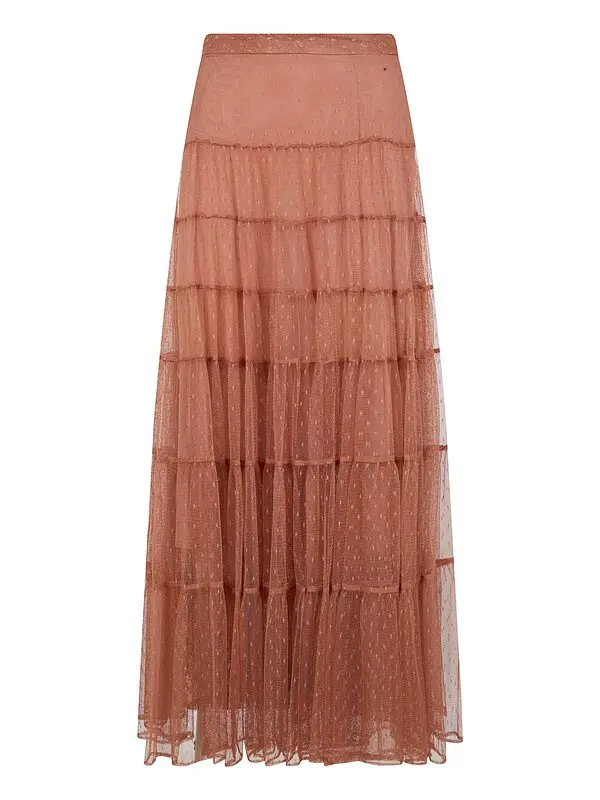 TWINSET Long Skirt - Brown