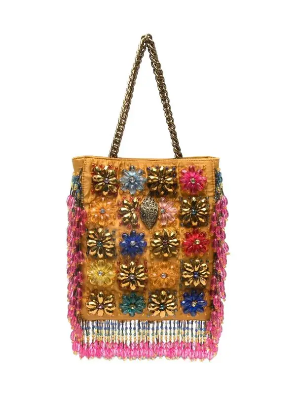 Kurt Geiger Party Mini Beaded Tote - Multi