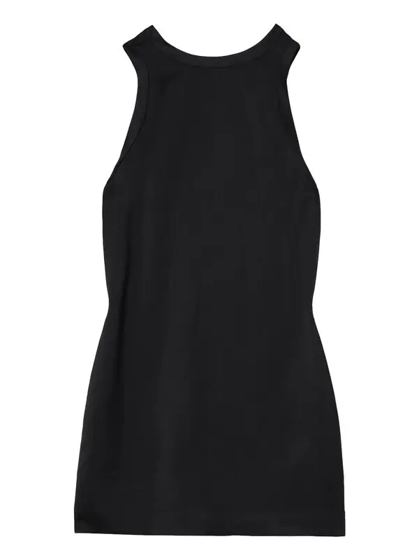 TOTEME Satin Tank Top - Black