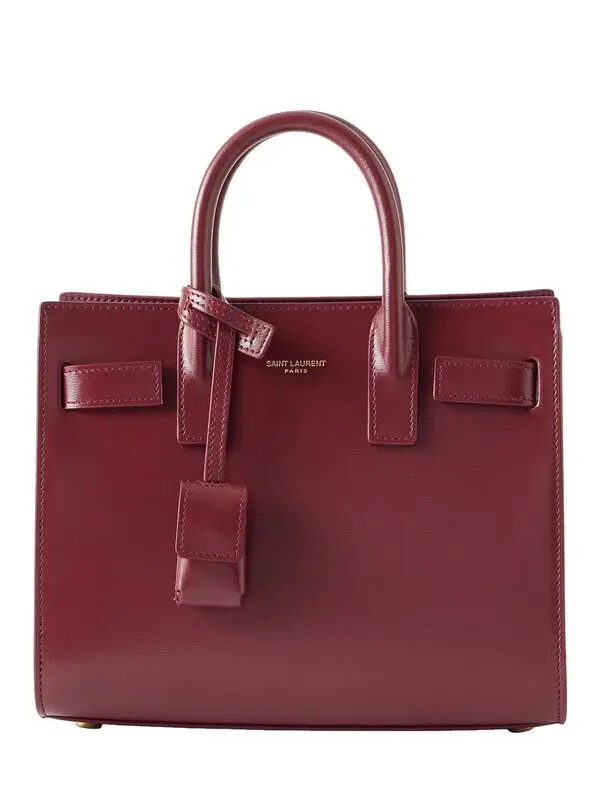 Saint Laurent Sac De Jour Nano Tote - Red