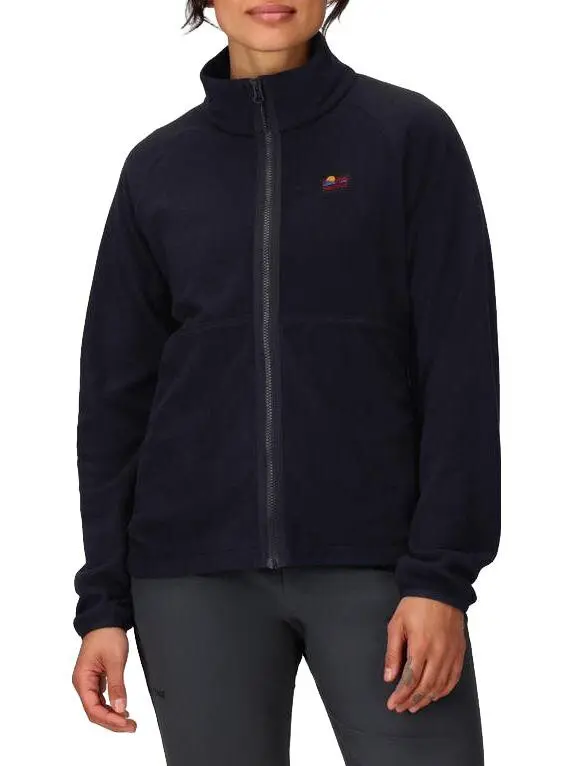 MARMOT Upward Front Zip Fleece Jacket - Black