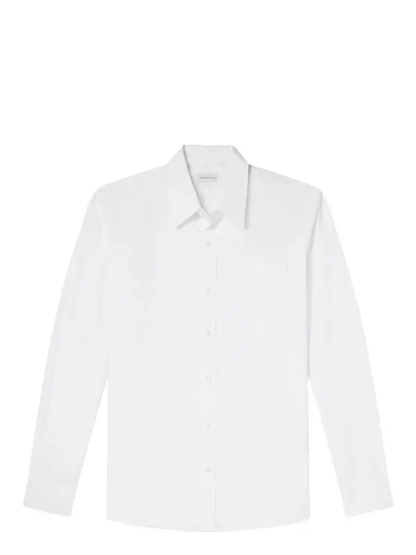 Dries Van Noten Cotton-poplin Shirt - White