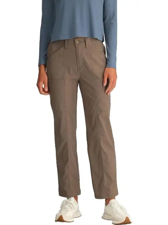 FREE FLY Topogrid Water Resistant Pants - Fossil