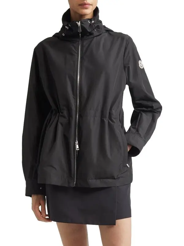 Moncler Enette Hooded Jacket - Black