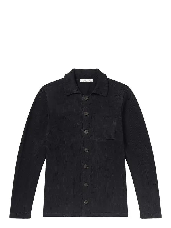 Inis Meáin Linen Cardigan - Black