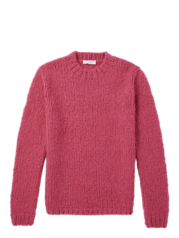 Gabriela Hearst Lawrence Welfat Cashmere Sweater - Pink