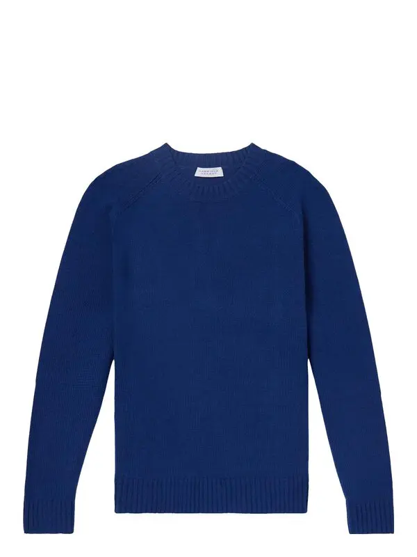 Gabriela Hearst Francesco Cashmere Sweater - Blue