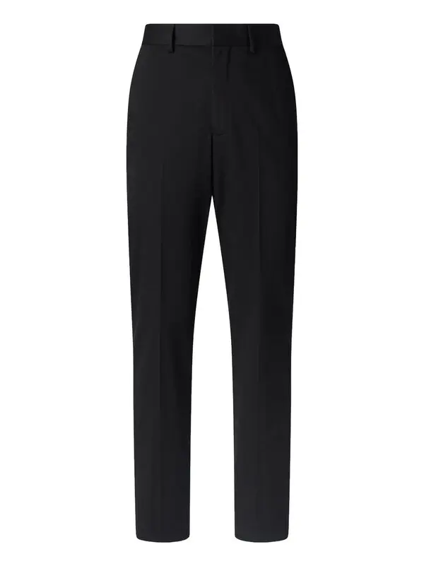 Gabriela Hearst Harold Tapered Cotton Trousers - Black
