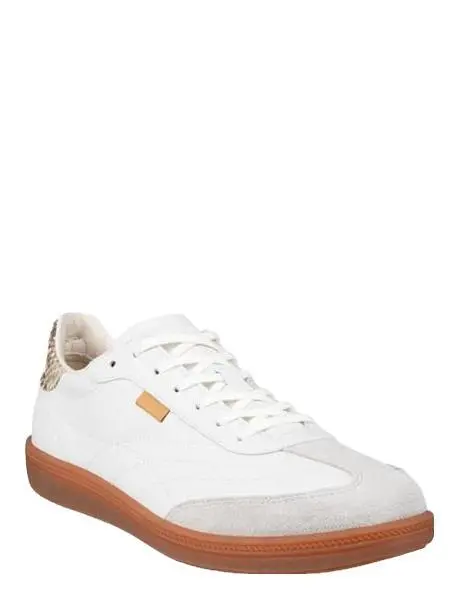 Ecco Soft 11 Lace-up Sneakers - Gravel/white/python