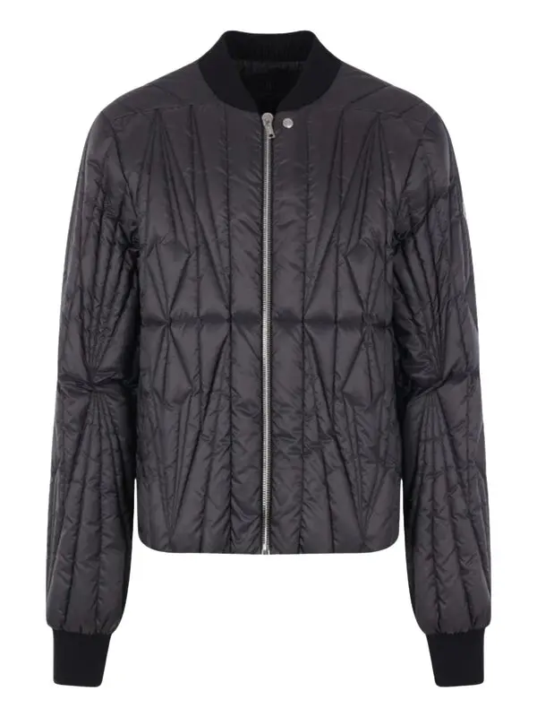 MONCLER + RICK OWENS Nylon Blouson Jacket - Black