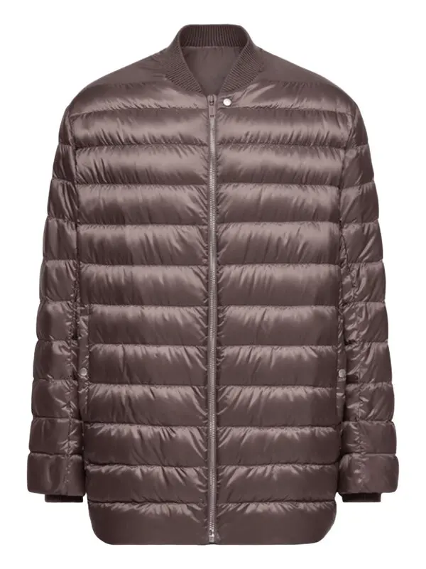 MONCLER + RICK OWENS Parka Flight Puffer Jacket - Brown