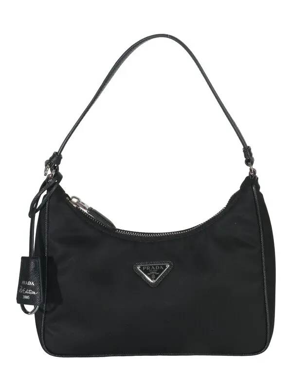 Prada Re-edition 2005 Tessuto Nylon Bag - Black