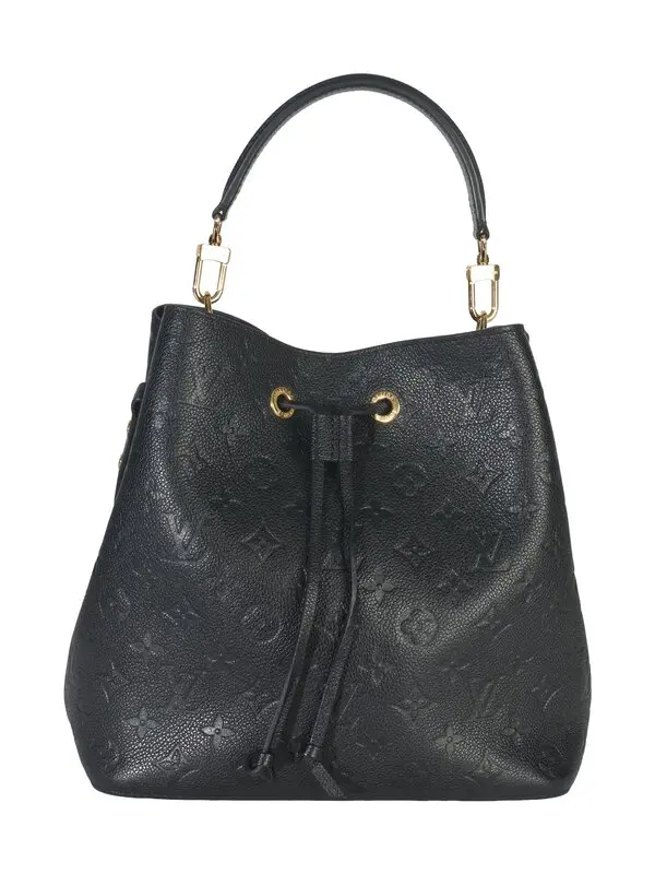 LOUIS VUITTON Monogram Empreinte Neonoe Mm - Black