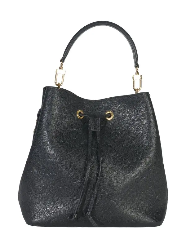 LOUIS VUITTON Monogram Empreinte Neonoe Mm - Black
