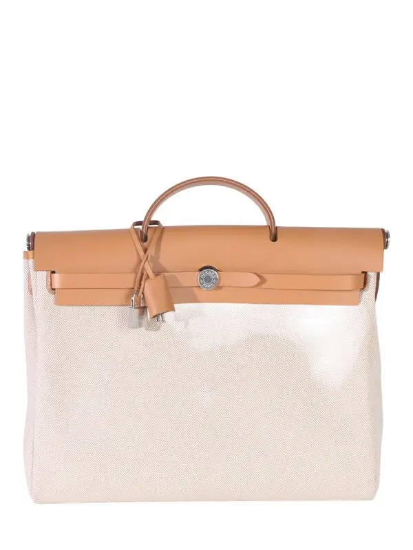Hermès Herbag Messenger 39 Phw - Beige