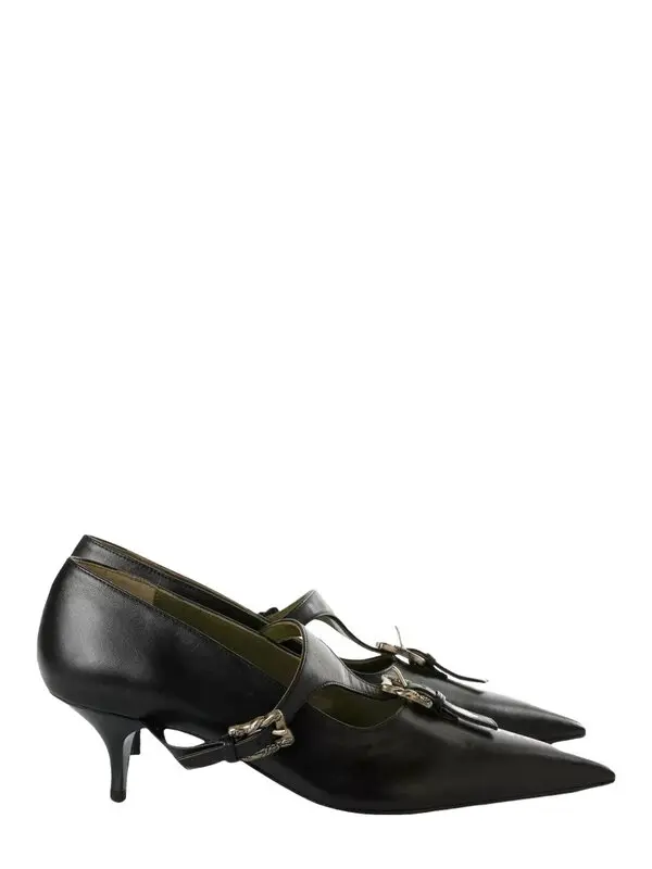 Enfants Riches Déprimés Crow Buckle-strap Pumps - Black