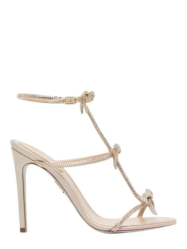 Rene Caovilla 105mm Caterina Sandals - Neutrals
