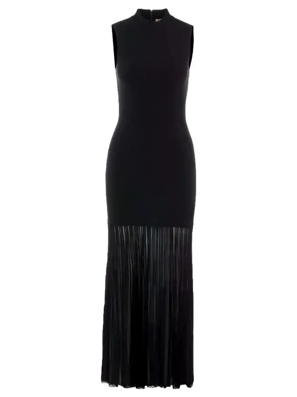 Michael Kors Halter-neck Maxi Dress - Black