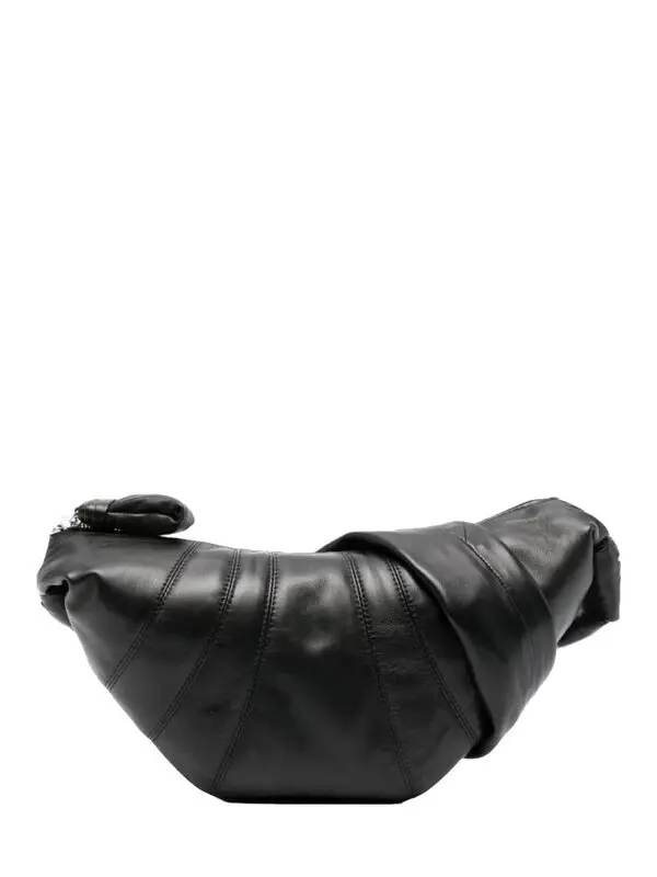 LEMAIRE Croissant Shoulder Bag - Black