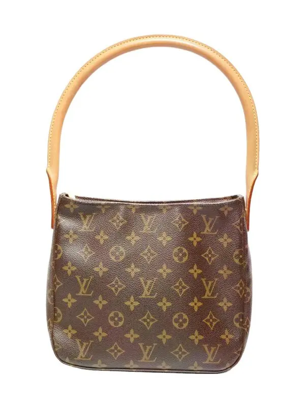 LOUIS VUITTON 2002 Looping Mm Handbag - Brown