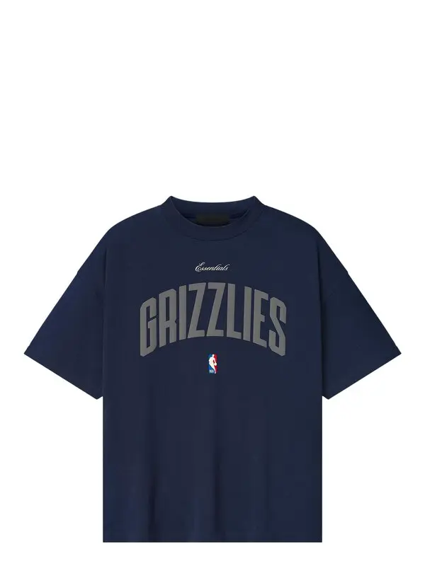 Fear Of God Nba Memphis Grizzlies 90s Fit Tee - Blue