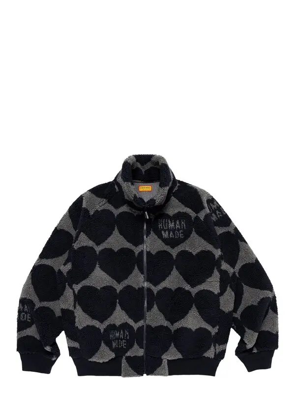 HUMAN MADE Heart Fleece Jacket - Blue