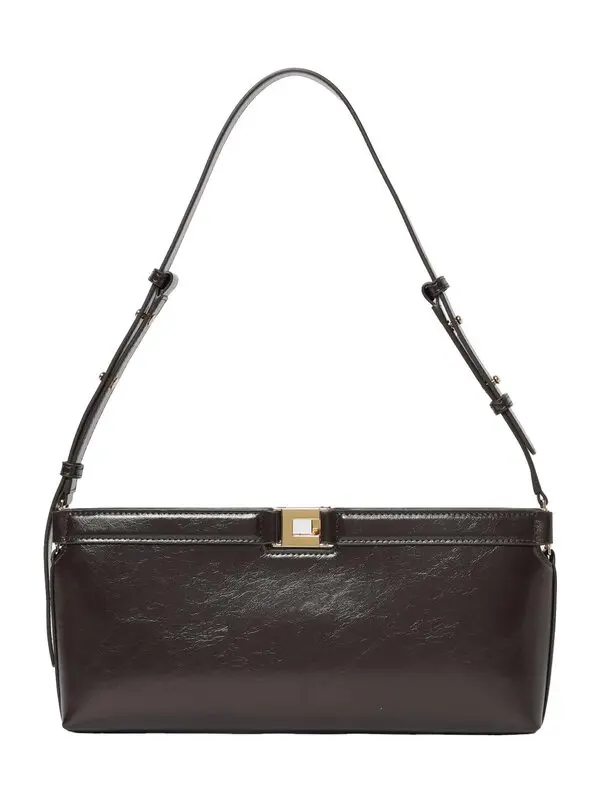 Elisabetta Franchi Shoulder Bag - Cocoa