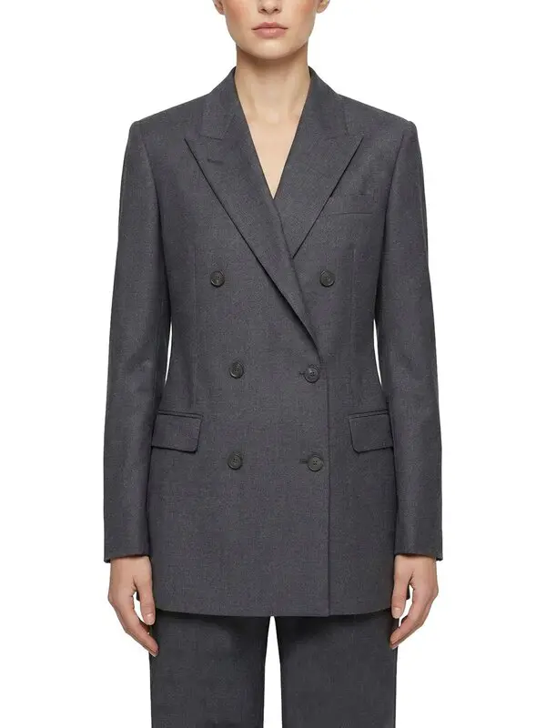 Tagliatore Double-breasted Blazer - Grey