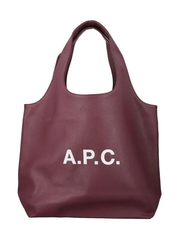 A.p.c. Shoulder Bag - Burgundy