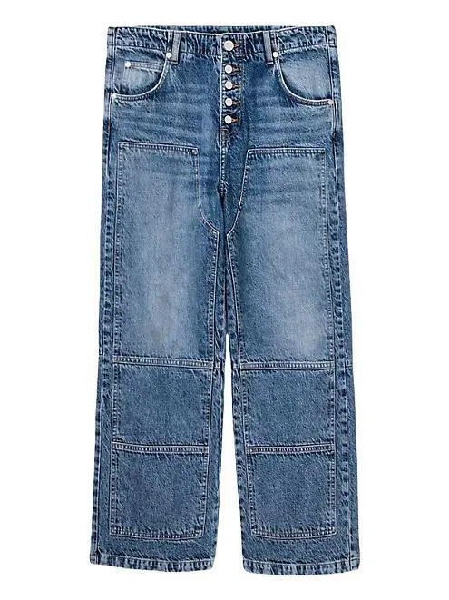 ALLSAINTS Tay Wide-fit Mid-rise Jeans - Vintage Indigo