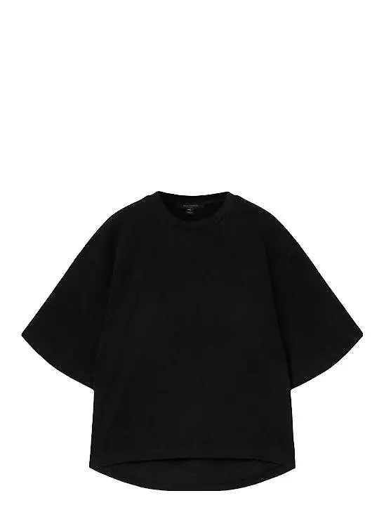 ALLSAINTS Esme Amelie Relaxed-fit Cotton T-shirt - Black