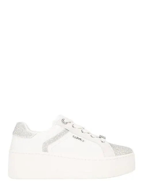Carvela Perenne Leather Trainers - White