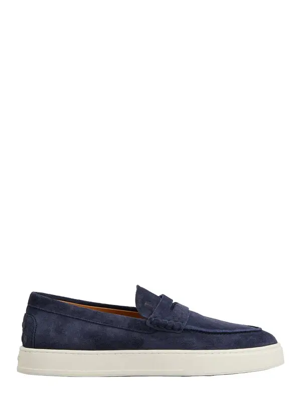 TOD'S Suede Loafers - Blue