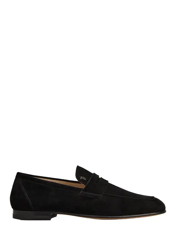 TOD'S Loafers In Pashmy Suede - Black
