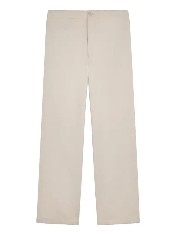 TOD'S Technical Cotton Pants With Drawstring - Beige