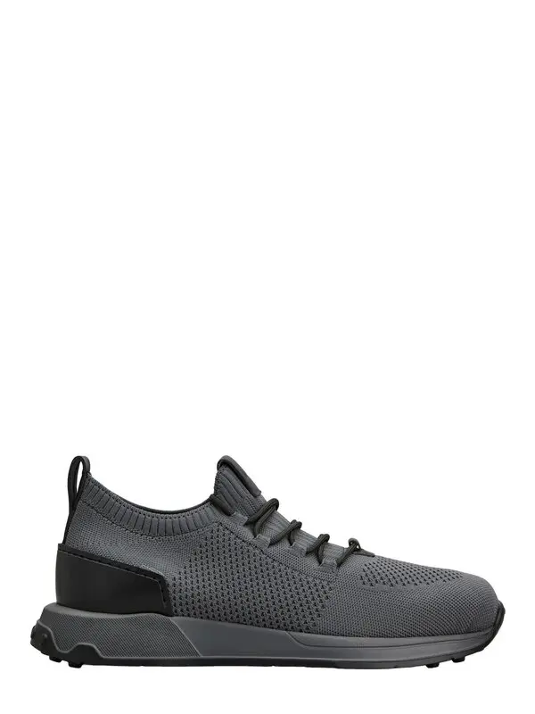 TOD'S Technical Fabric And Leather Sock Sneakers - Blue
