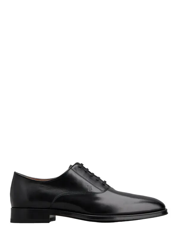 TOD'S Lace-up Leather Shoes - Black
