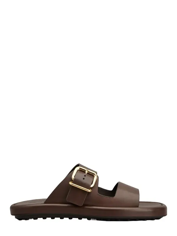 TOD'S Sandals In Leather - Brown