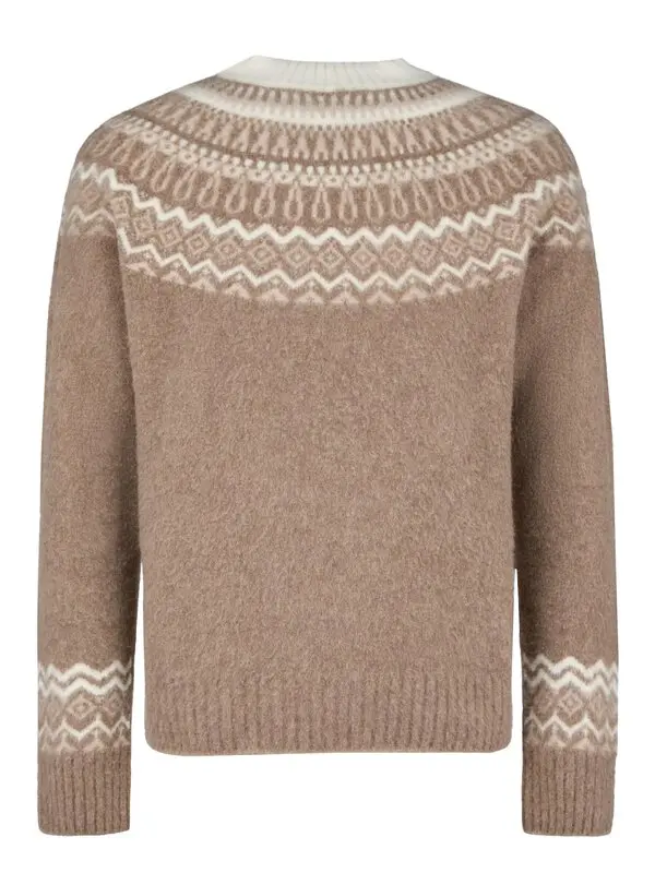 TOD'S Wool And Cashmere Pullover - Brown