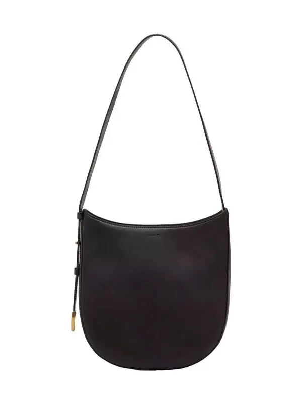 SESSUN Leather Cross Body Bag - Black