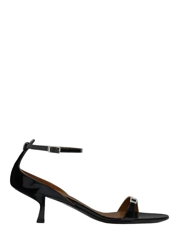 GIUSEPPE ZANOTTI Micky Buckles 50 Ankle Strap Heeled Sandals - Black