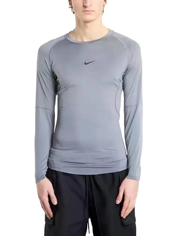 Nike Long-sleeved Performance T-shirt - Grey