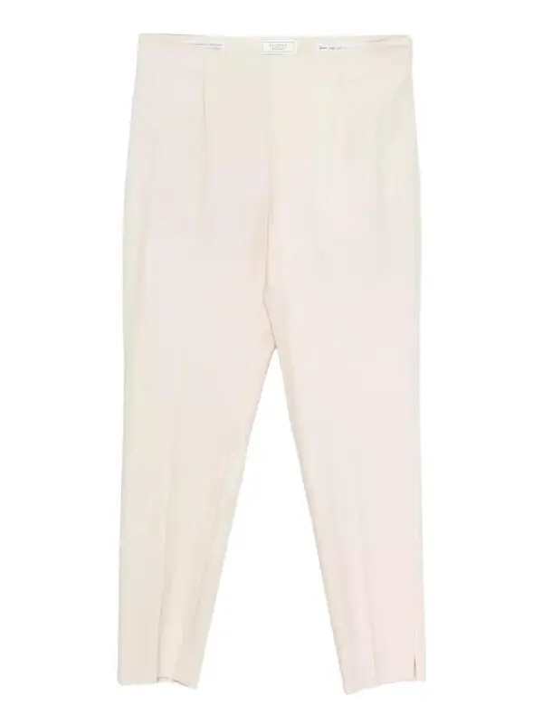 Peserico Slit-cuffs Tailored Trousers - Neutrals
