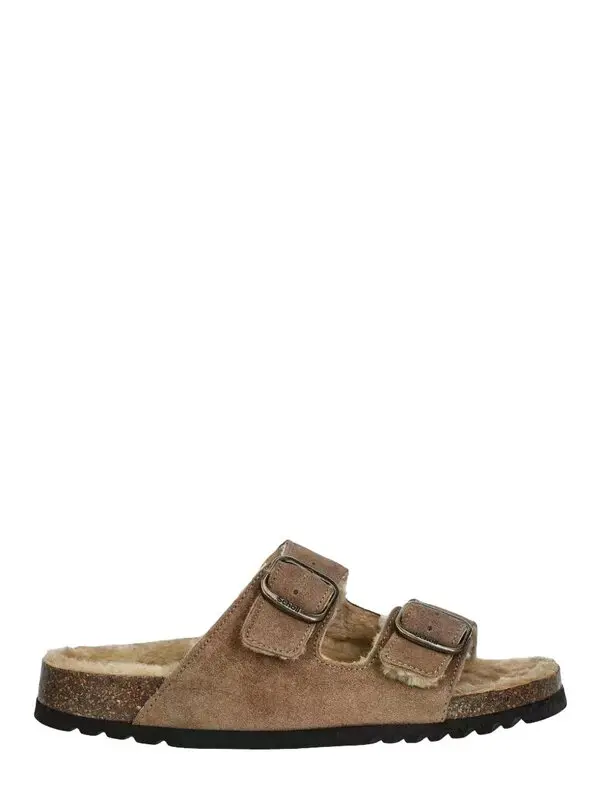DR. SCHOLL'S SHOES Josephine Buckle Sandals - Brown